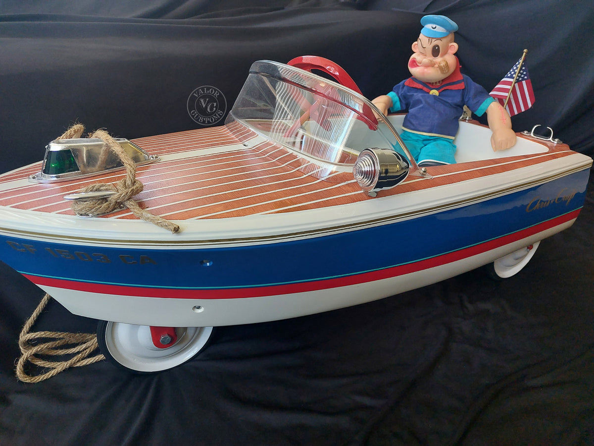 Murray Pedal Boat Chris Craft *Restored* – Valor Customs